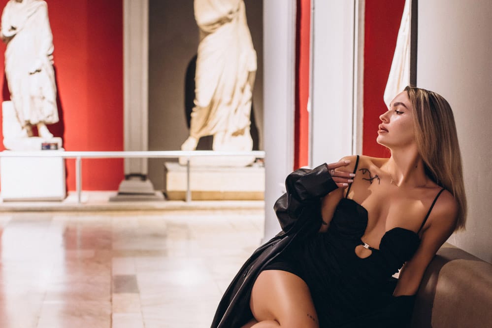 Photo shoot at the antique museum in Antalya - Olya Dubovaya